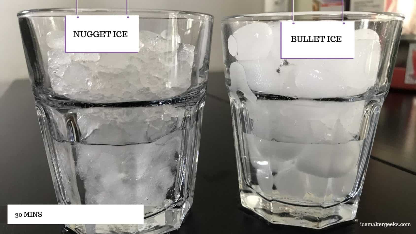 Bullet Ice Vs. Nugget Ice